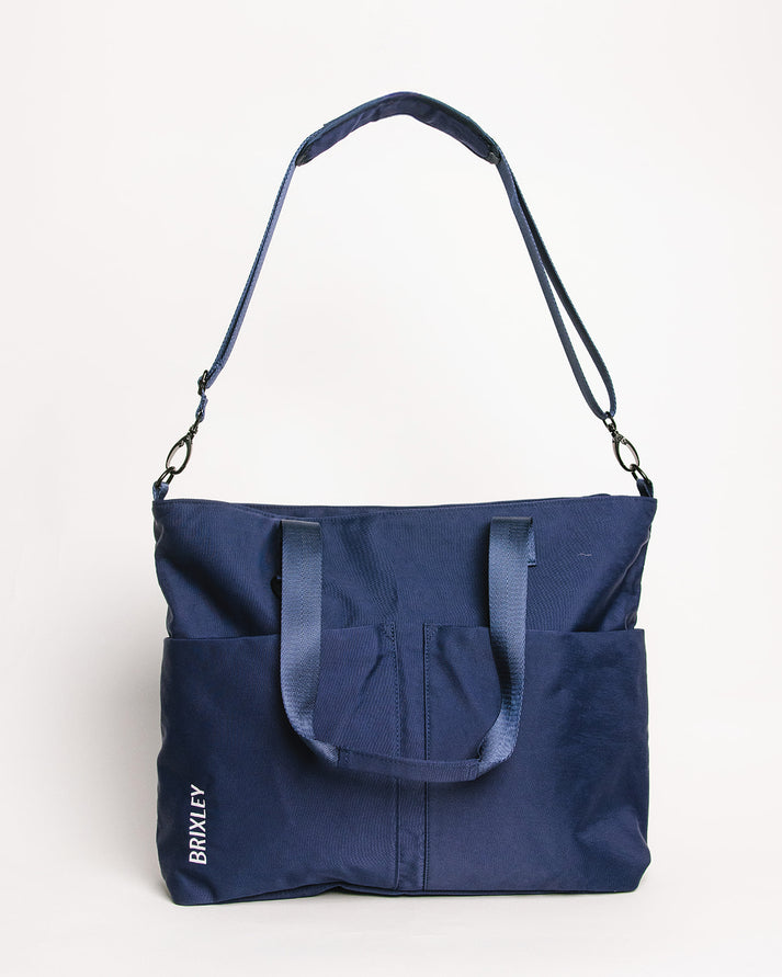 Navy Blue Brixley Tote Bag – Brixley Bags
