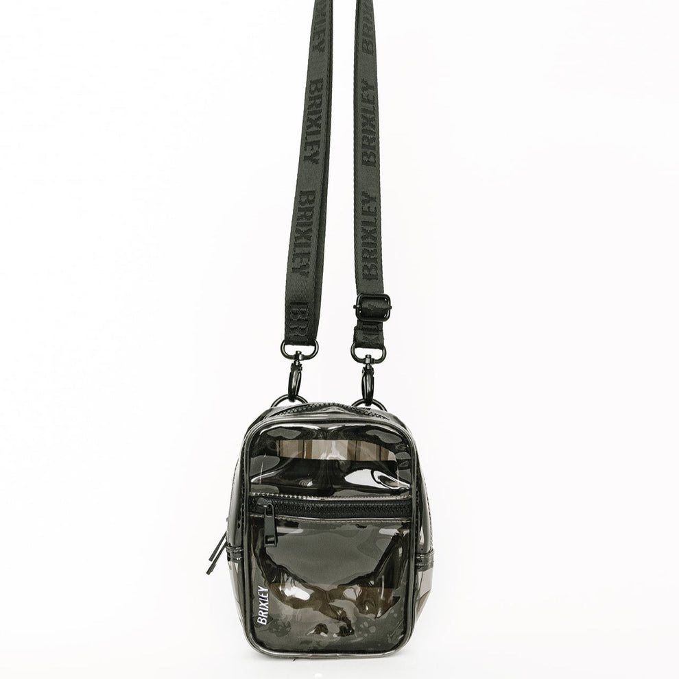 Black Clear Tint Crossbody Sling – Brixley Bags