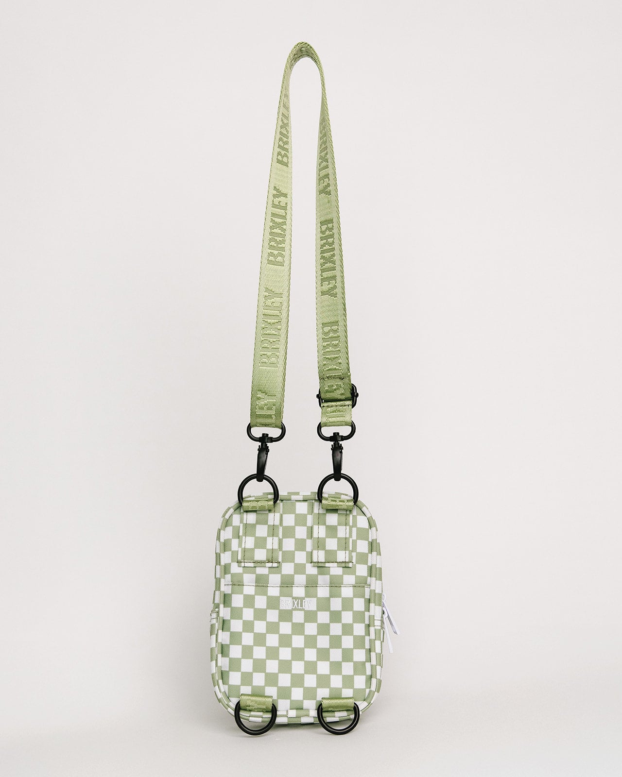 Green Checkered Crossbody Sling – Brixley Bags