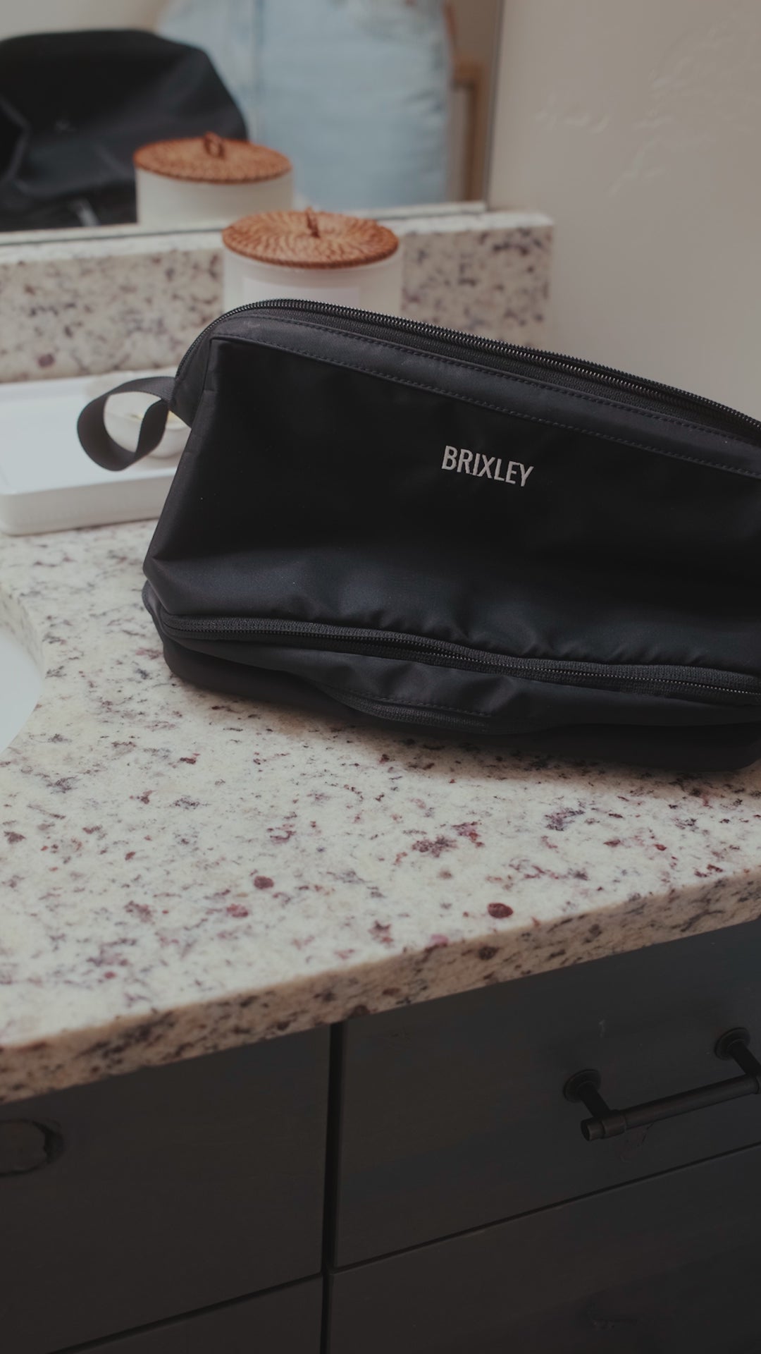 Olive Brixley Toiletry Bag – Brixley Bags